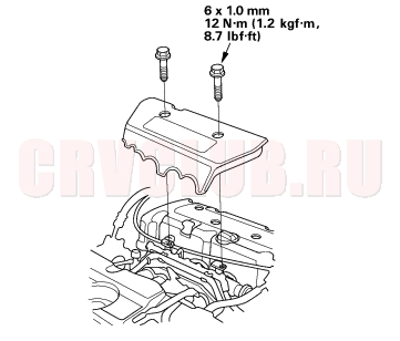6 mm bolts: 21, 22, 23